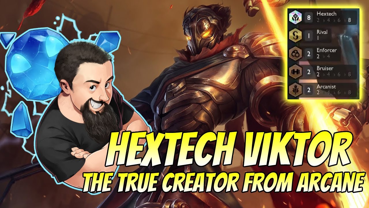 Hextech Viktor - The true creator | TFT Neon Nights | Teamfight Tactics ...