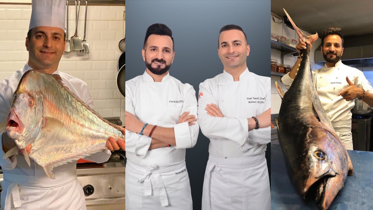 TURKİSH CHEF BRO’S SEAFOOD SHOW. Faruk chef & mehmet chef - YouTube