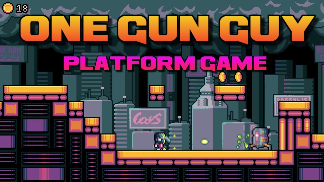 One Gun Guy Platform Game | Available For Xbox PC Steam PlayStation ...