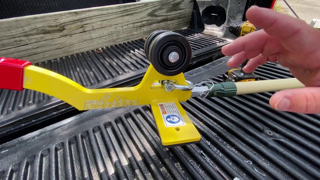 RidgePro Pole Modification - YouTube
