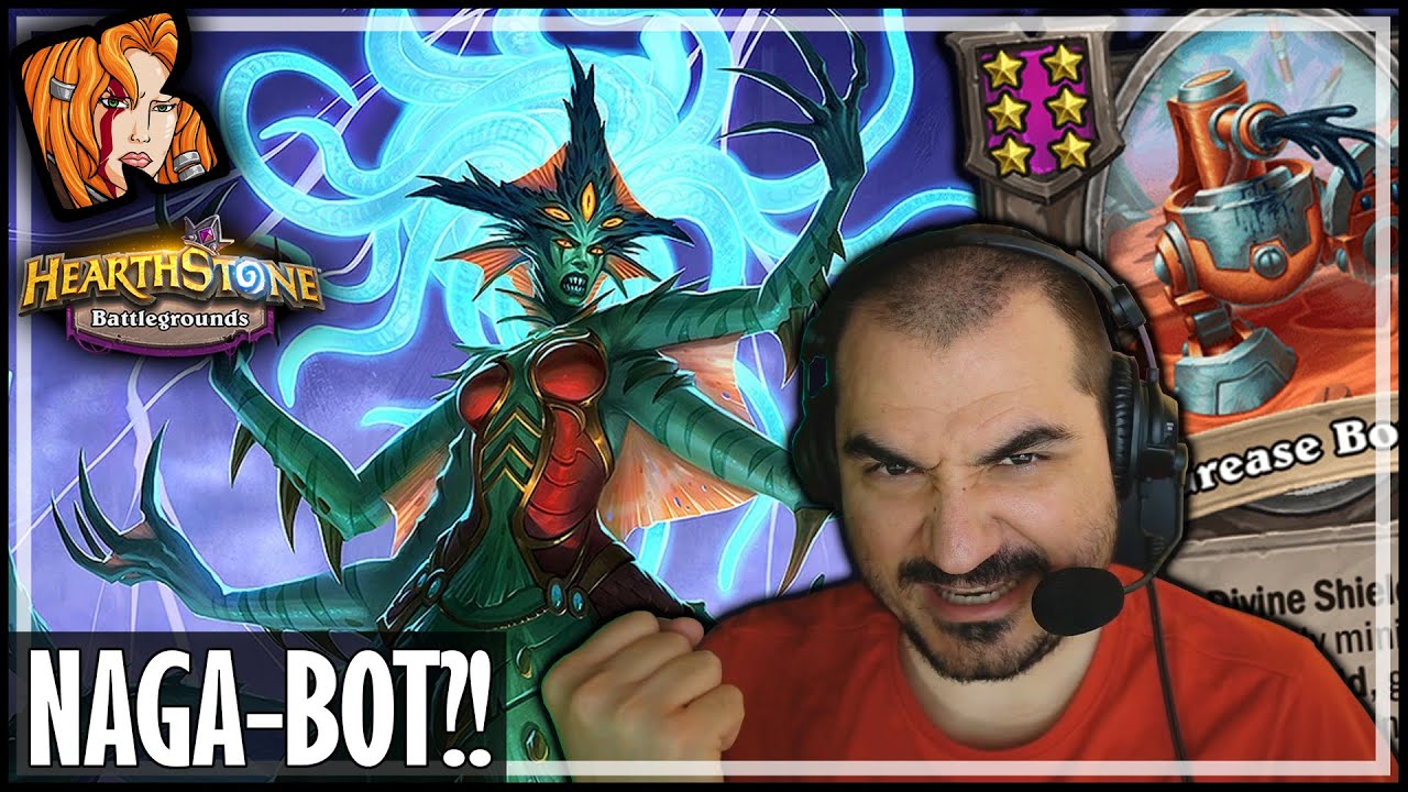 GREASE BOT IS A NAGA NOW?? - Hearthstone Battlegrounds - YouTube