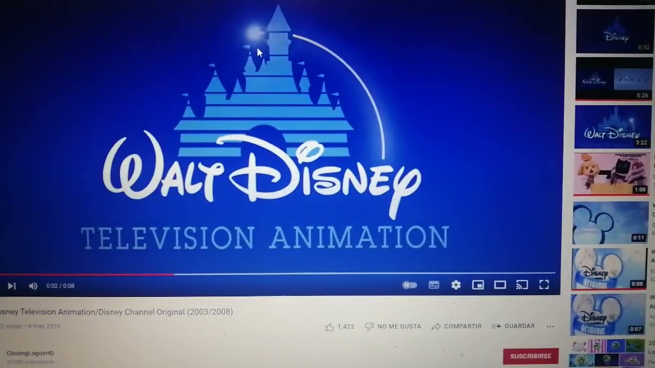 walt disney televisión animation disney channel original (2007) - YouTube