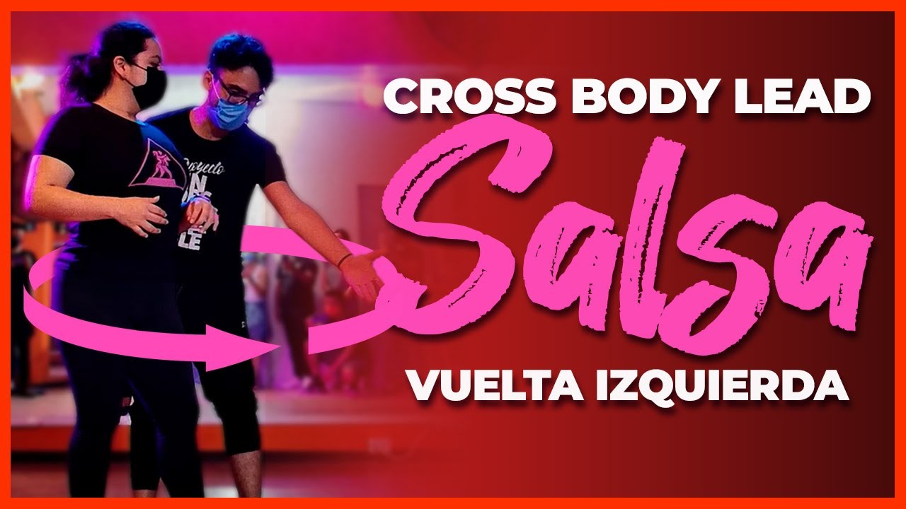 #Salsa básico: Cross body lead con vuelta izquierda de mujer - YouTube