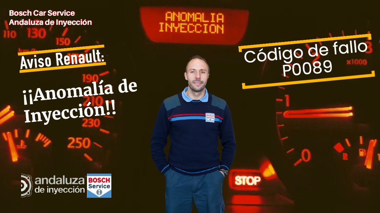 Aviso Renault: Anomalía de Inyección. Código de fallo P0089. - YouTube