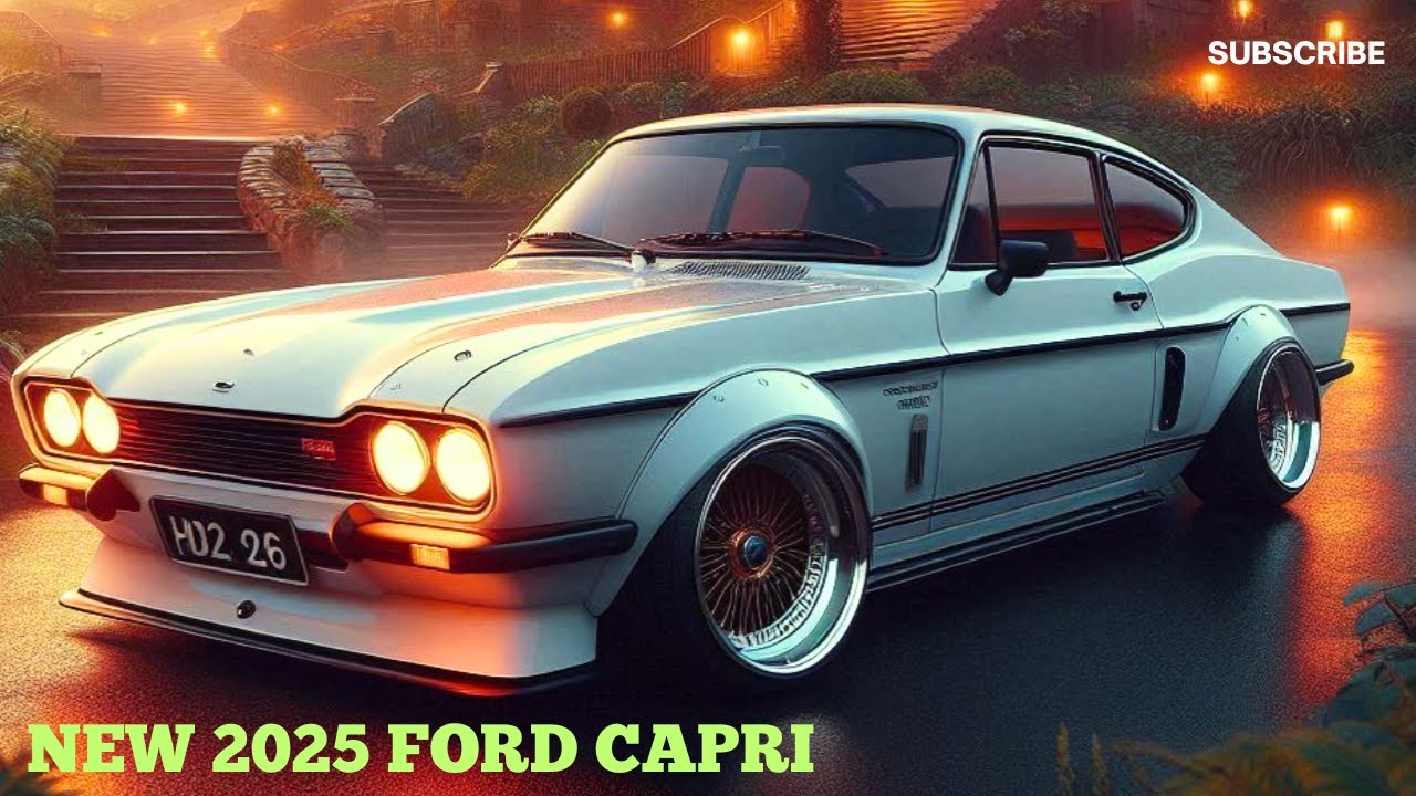 FIRST LOOK! New 2025 Ford Capri. Has Ford finally lost the plot? - YouTube