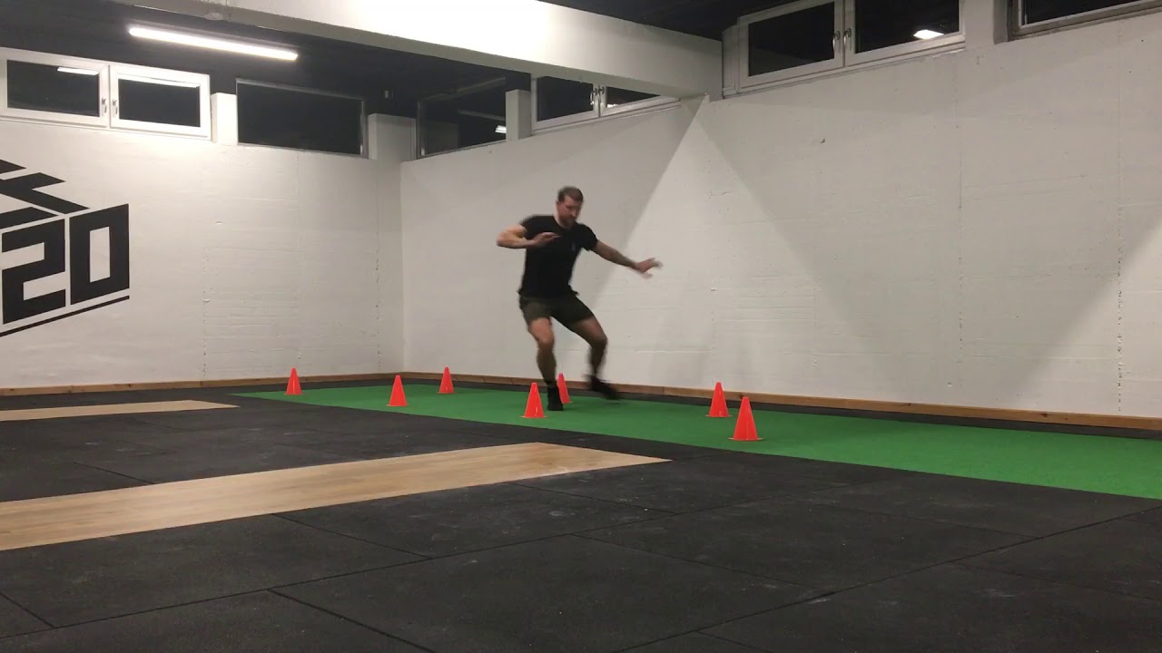 Zig Zag Side Shuffle - YouTube