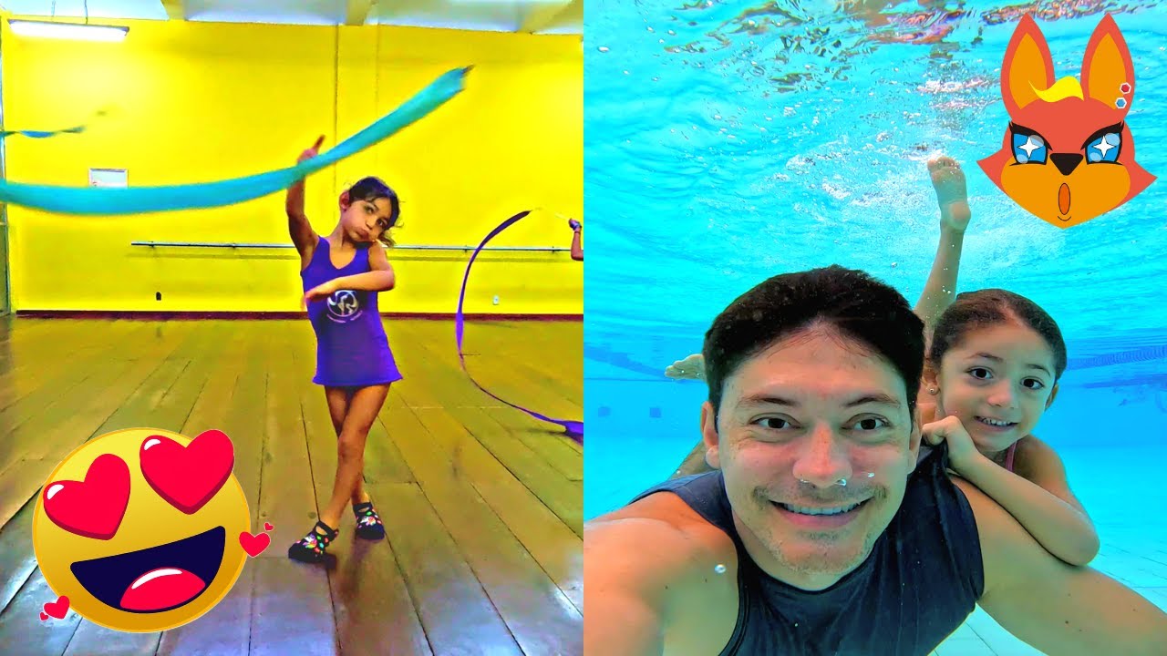 ROTINA DA MANHÃ! ACORDANDO, CAFÉ DA MANHÃ, GINÁSTICA RÍTMICA E PISCINA ...