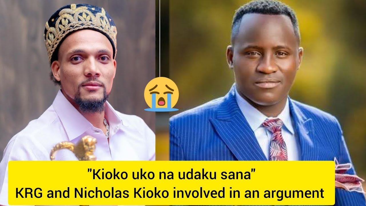 KRG and Nicholas Kioko involved in an argument - YouTube