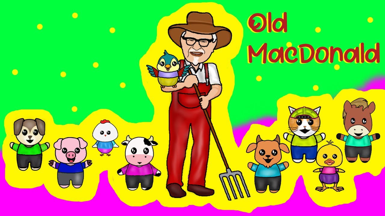 Old MacDonald | Animal Sounds for Children | Learn Animal Sounds ...