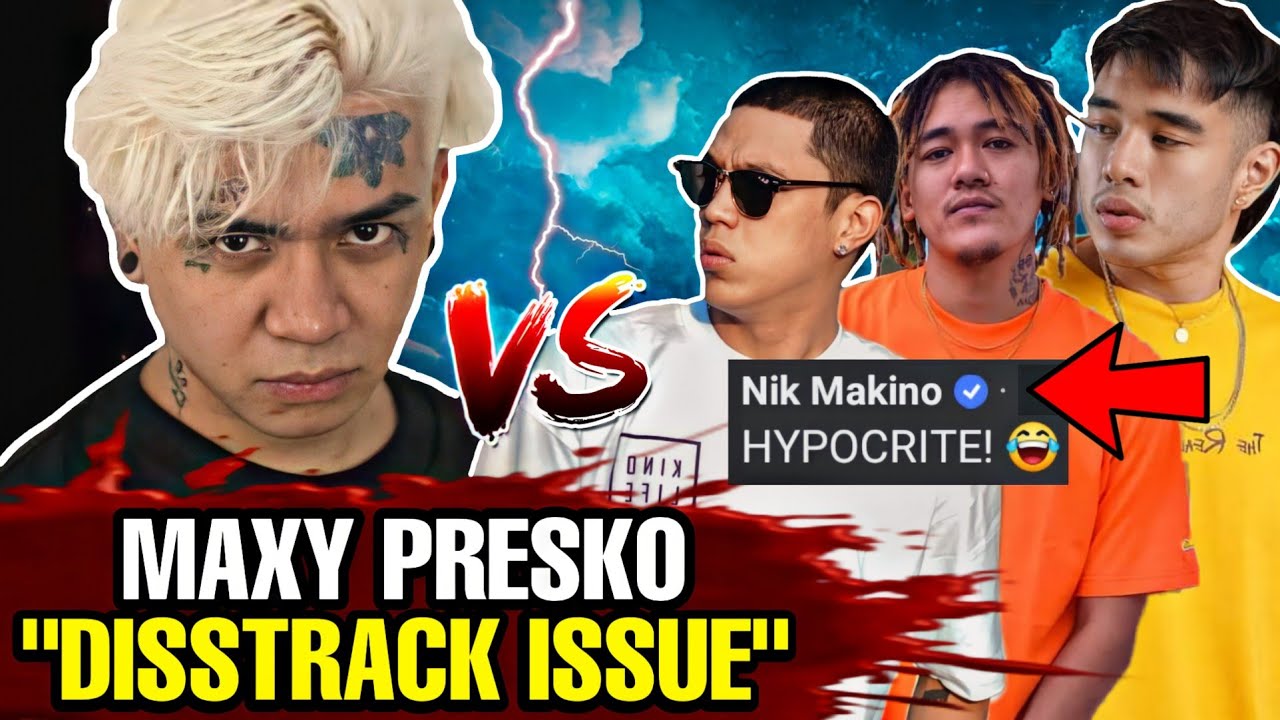 MAXY PRESKO EXPOSED | Hipokrito Nga Ba? (DISSTRACK REVIEW) vs NIK ...