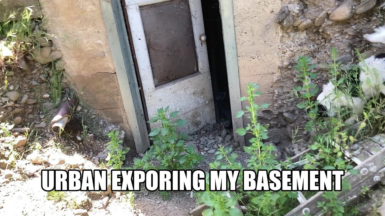 Urban Exploring my Basement, Can I clean it up. - YouTube