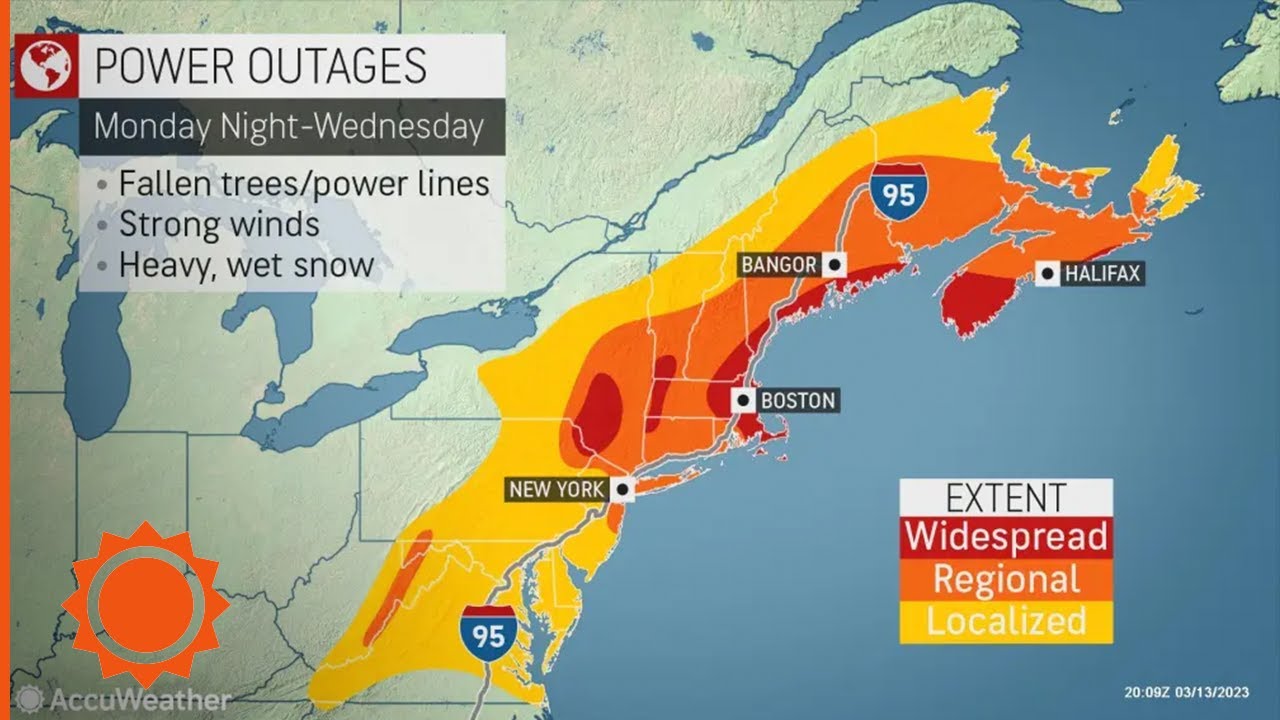 Strengthening nor’easter poised to wallop Northeast | AccuWeather - YouTube