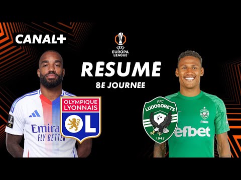 Le résumé de Lyon / Ludogorets - Ligue Europa 2024-25 (J8)