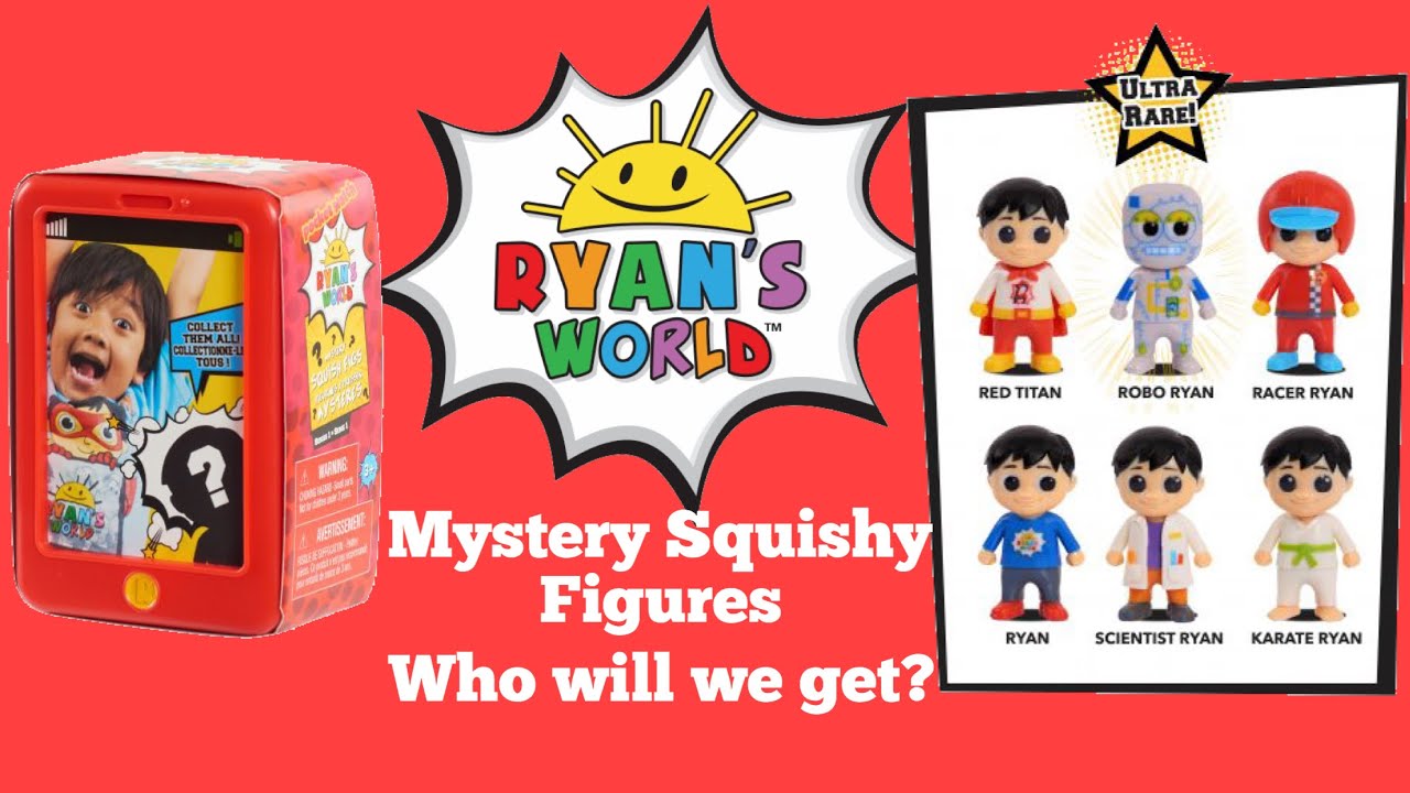 Ryan’s World | Mystery Squishy Figs | Unboxing & Review March 2020 ...