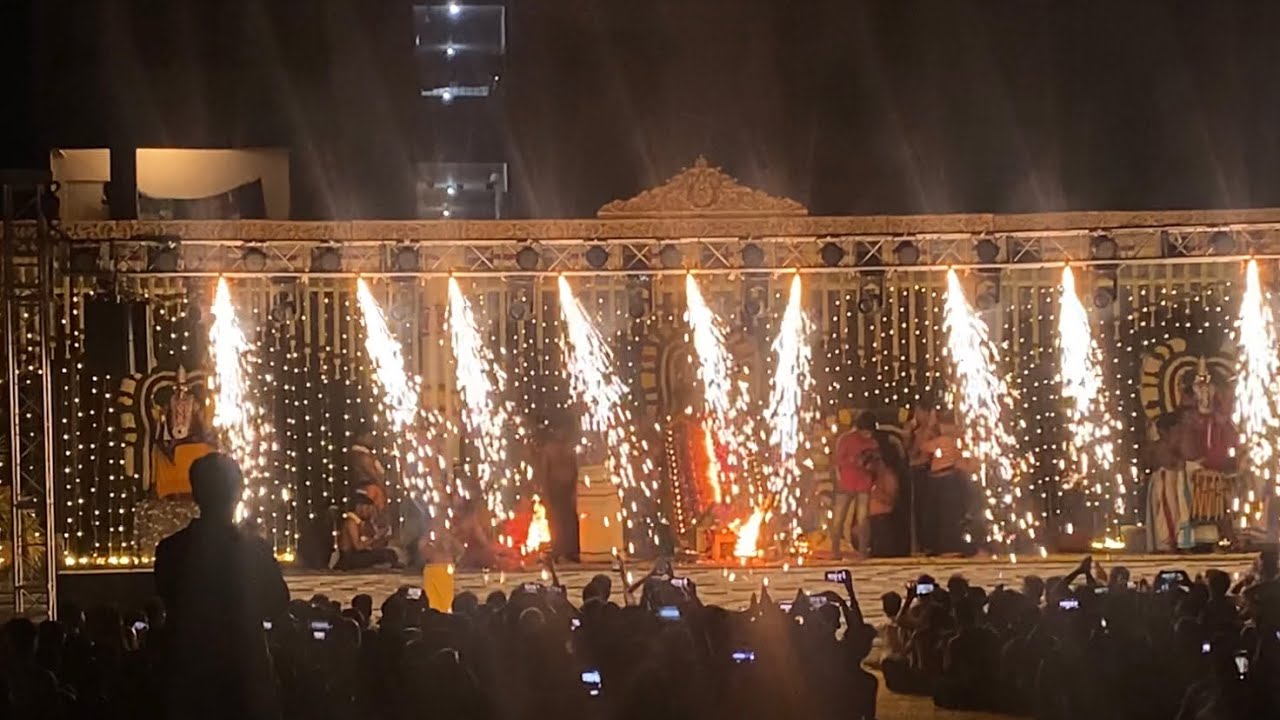 Ayyappa maha padi pooja- Chandra Reddy convention Kompally - YouTube