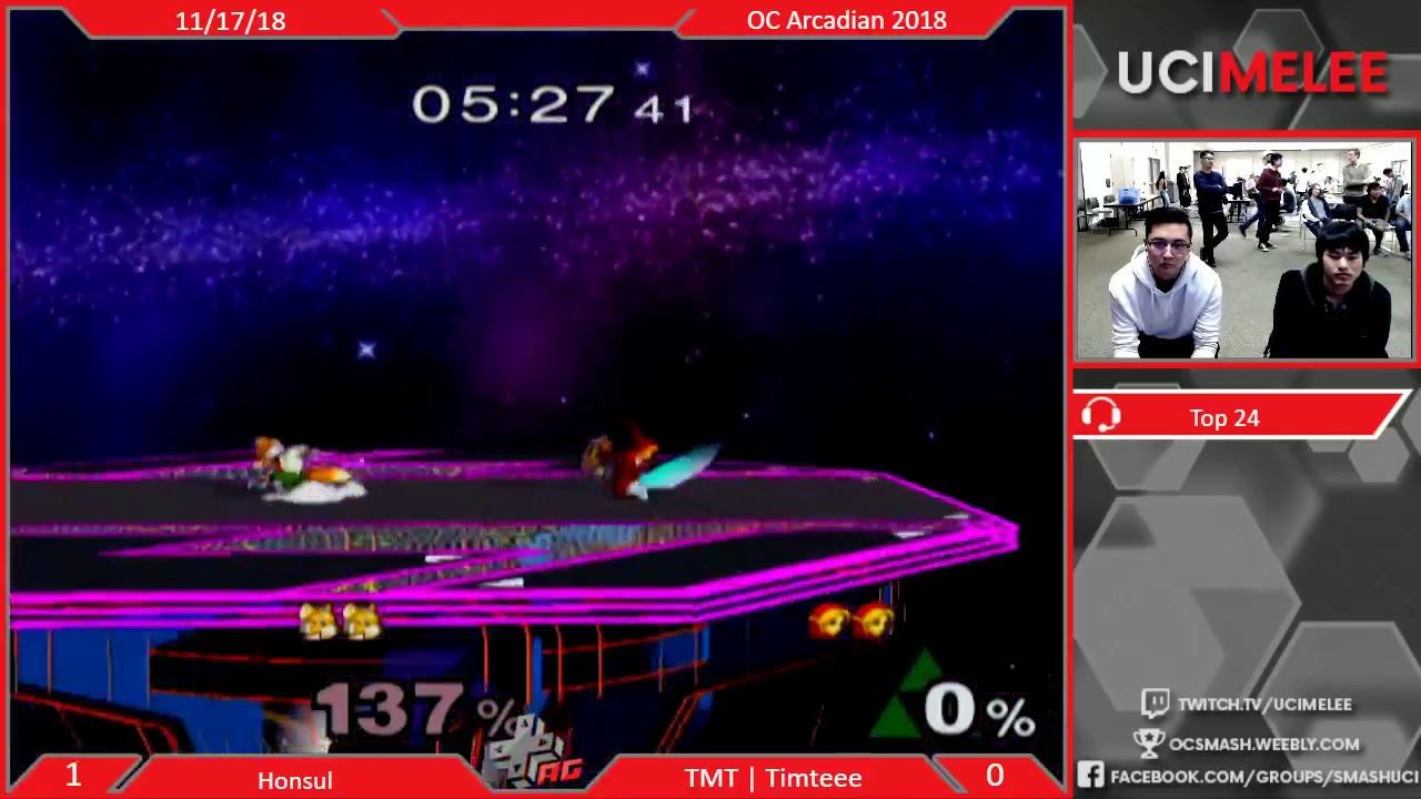 Orange County Melee Arcadian 2018 - Timteee vs Honsul - Top 24 Winners ...