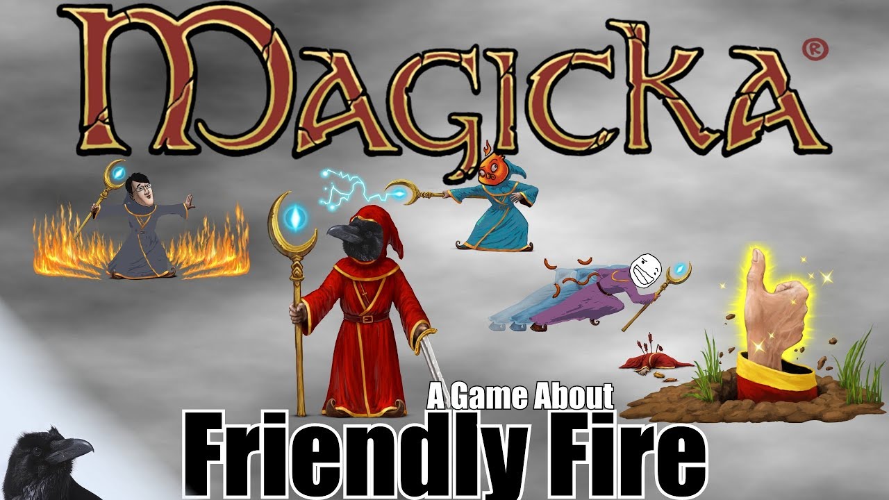 Magicka - A Game About Friendly Fire - YouTube
