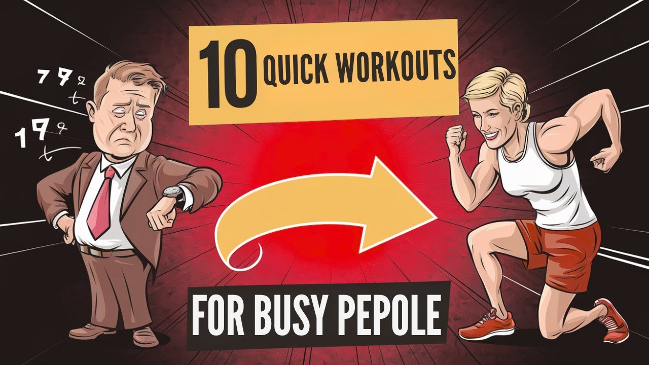 10 Best Workouts for Busy People Who Have No Time - YouTube