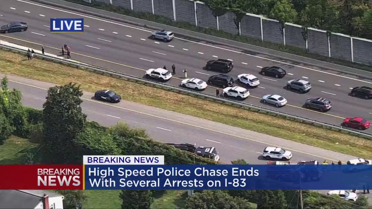 High-speed police chase through Baltimore City, county ends in arrests ...