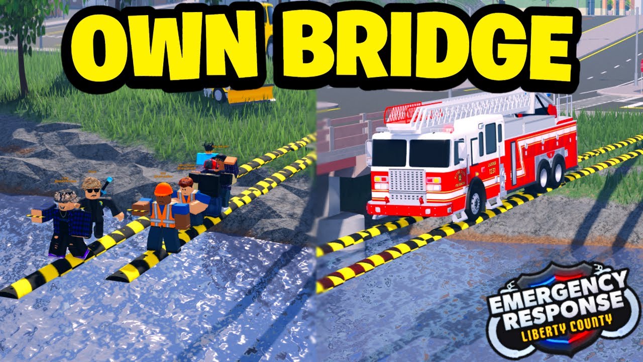 We Made Our OWN BRIDGE In ERLC! - YouTube