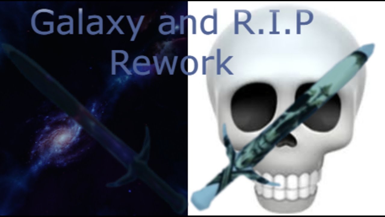 Galaxy and R.I.P Sword Rework Showcase [Roblox Sword Battles] - YouTube
