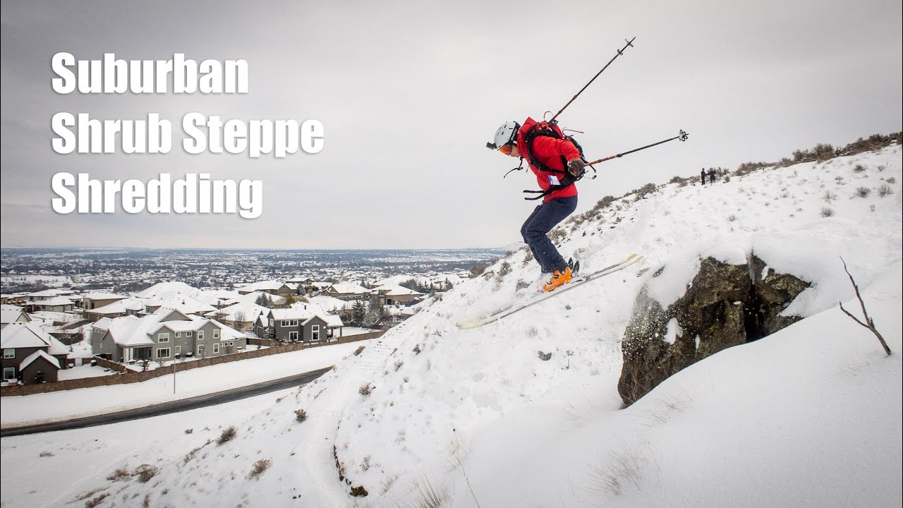 Skiing Badger Mountain in Richland - YouTube