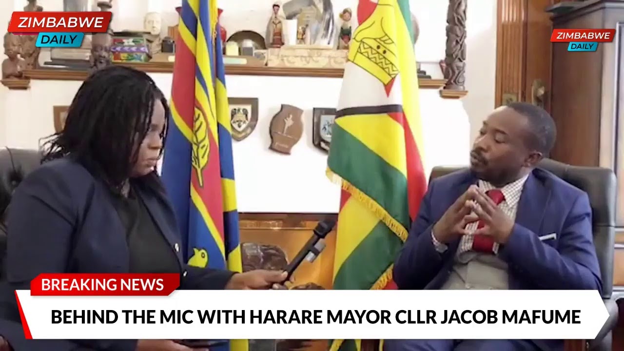 LIVE INTERVIEW: HARARE MAYOR CLLR JACOB MAFUME ON "BEHIND THE MIC ...