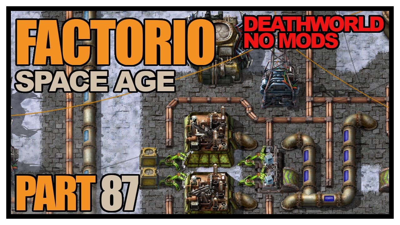 Factorio Space Age - Episode 87 - melting some snow on Aquilo ...