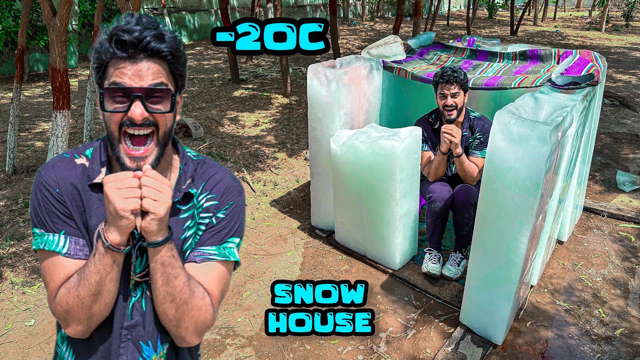 -20C° SNOW KA GHAR BNA LIA ️| MISHKAT KHAN | THE FUN FIN - YouTube