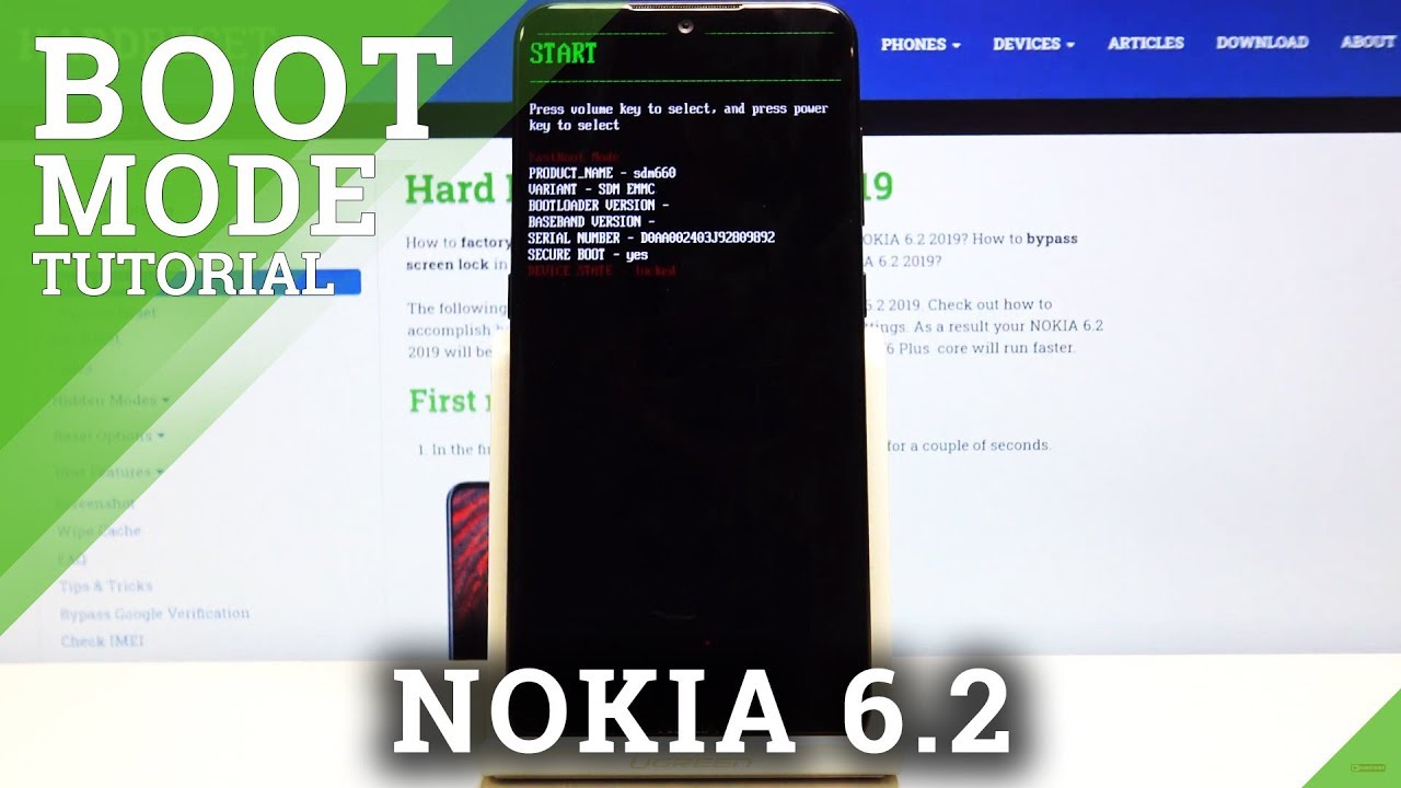 How to enter Boot Mode in NOKIA 6.2 2019 – Enter & Use Bootloader - YouTube