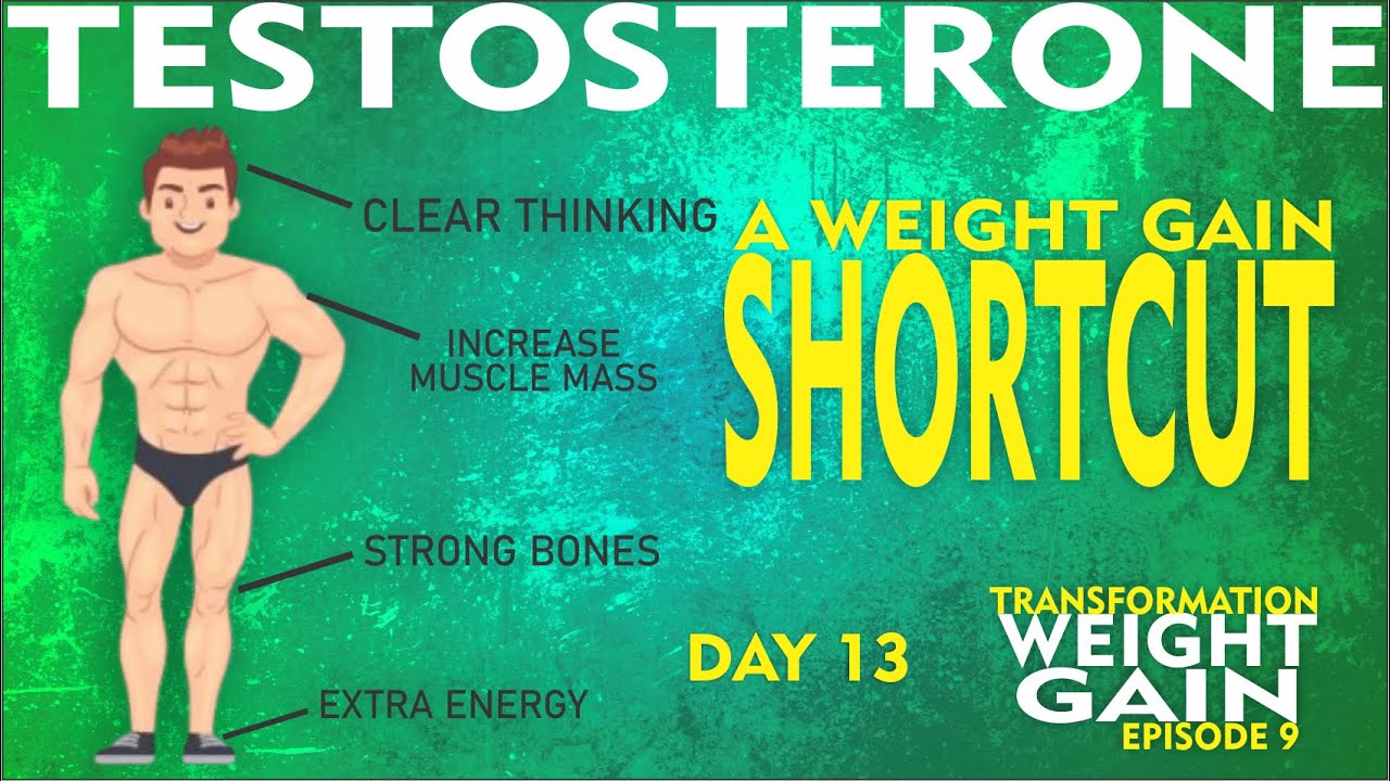WEIGHT GAIN SHORTCUT | TESTOSTERONE | #howtoweightgain #fastweightgain ...