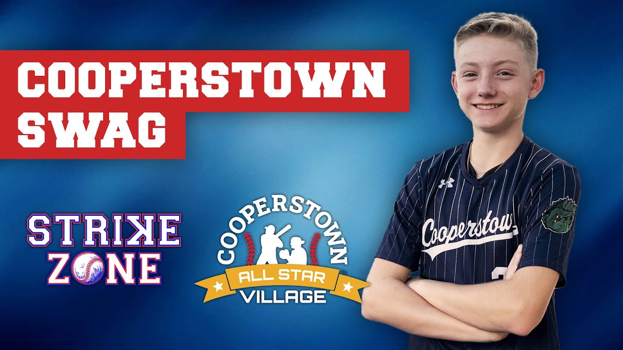 StrikeZone: Cooperstown All Star Village Swag - YouTube
