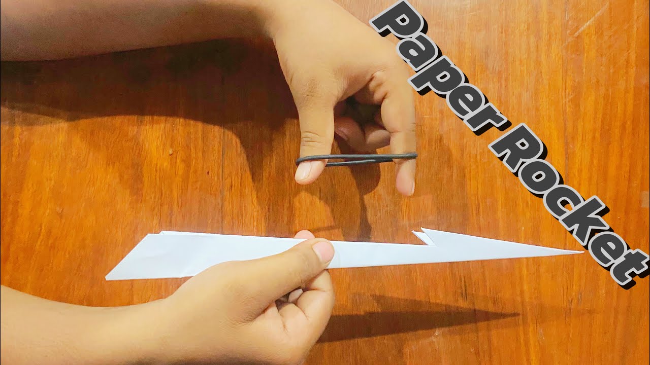 Paper Gadgets -How to make paper Rocket 🚀 Step - by - step Guide to ...