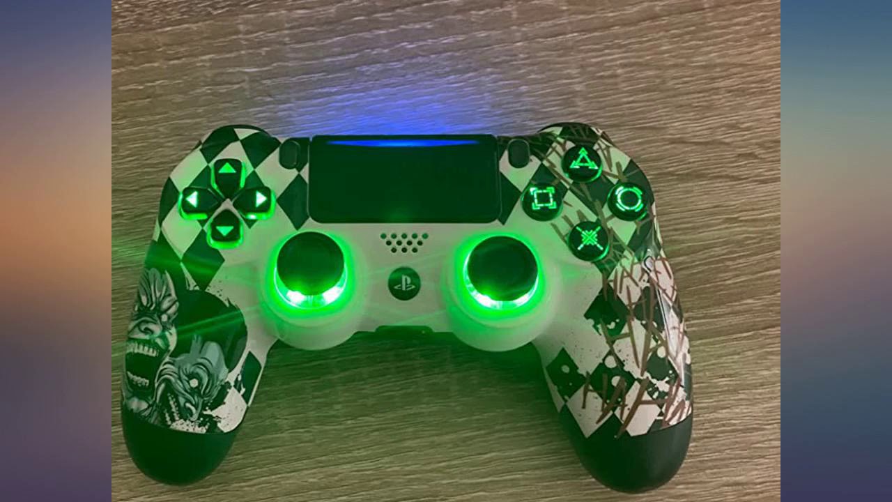 eXtremeRate Multi-Colors Luminated D-pad Thumbsticks Face Buttons (DTF ...