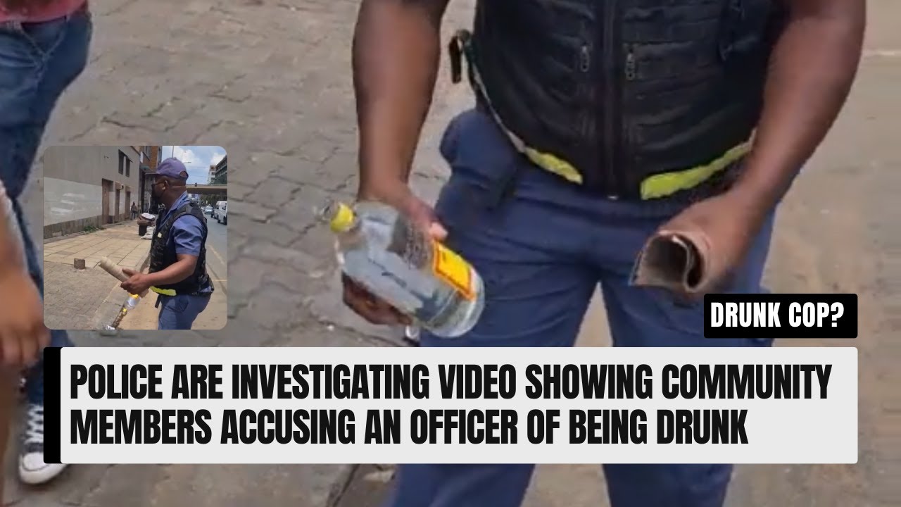 Drunk cop? Police probe viral TikTok video - YouTube