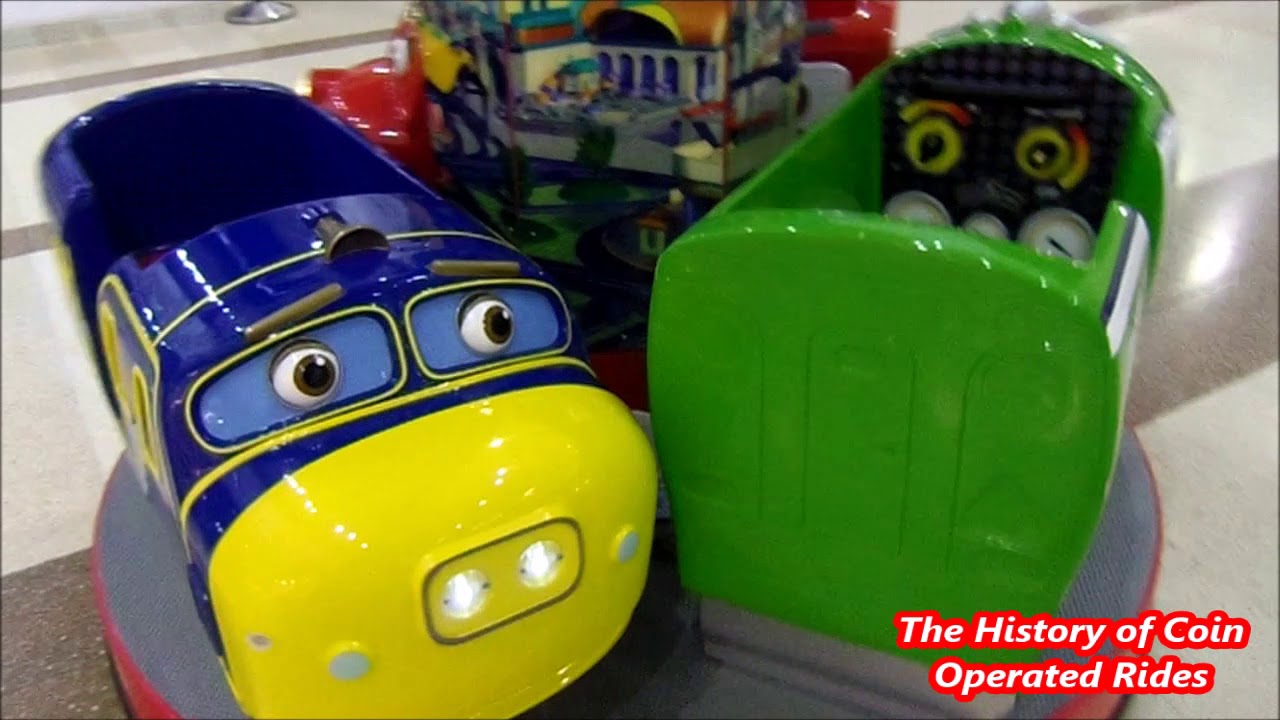 2010s Coin Operated Roundabout Kiddie Ride - Chuggington Carousel - YouTube