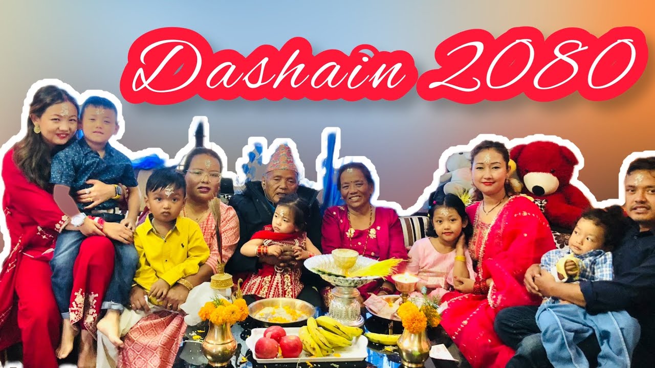 Dashain 2080 vlog 🎉🎉 #familyvlog #dailyvlog #dashain2080 #dashain ...