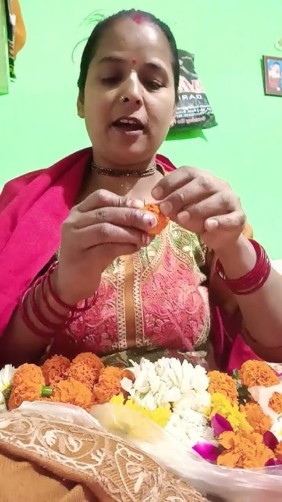 Naam Hari ka Jap le bande#shortvideo #viral#Lala ke liye phool Ki mala# ...