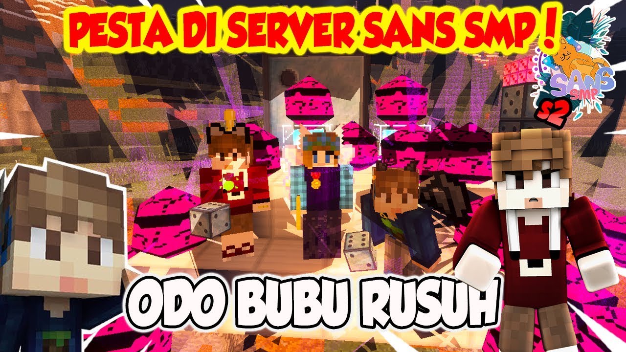 SERVER SANS MELEDUK KARNA DIRUSUHIN MEREKA! - Minecraft Sans SMP - YouTube
