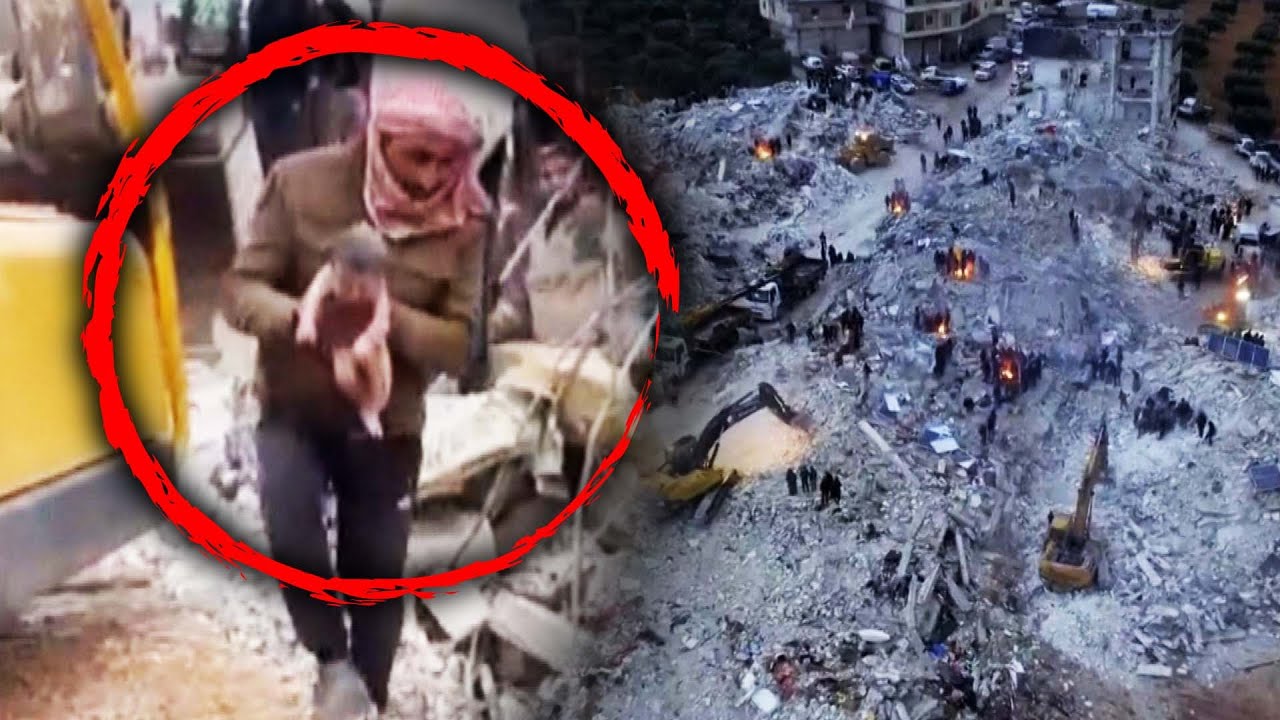 Newborn Baby Rescued From Earthquake Rubble - YouTube