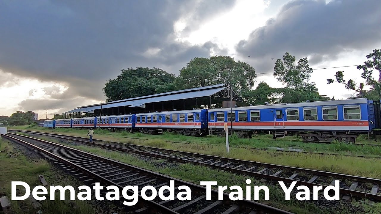 Dematagoda Train Yard at Colombo in Sri Lanka - YouTube
