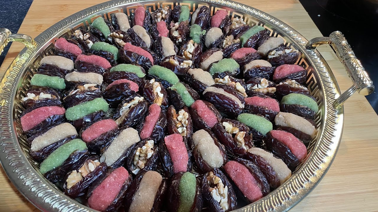 Dátiles rellenos de una manera elegante para ramadán y fiestas 👌👌👌 ...