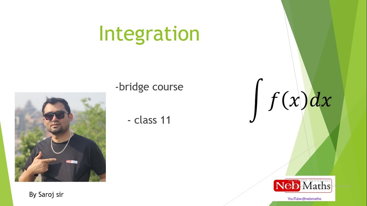 Integration/ class 11 - YouTube