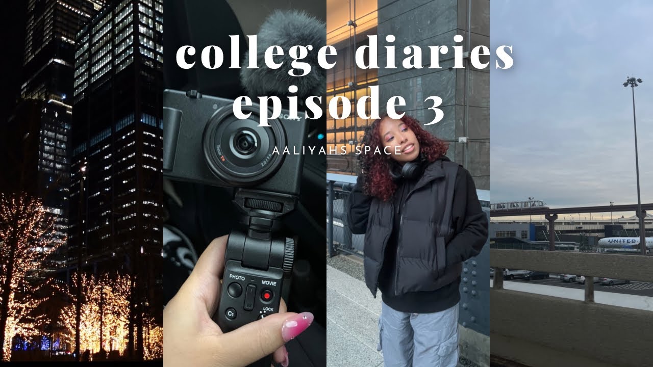 college diaries 003 | buying my first camera and traveling for winter ...