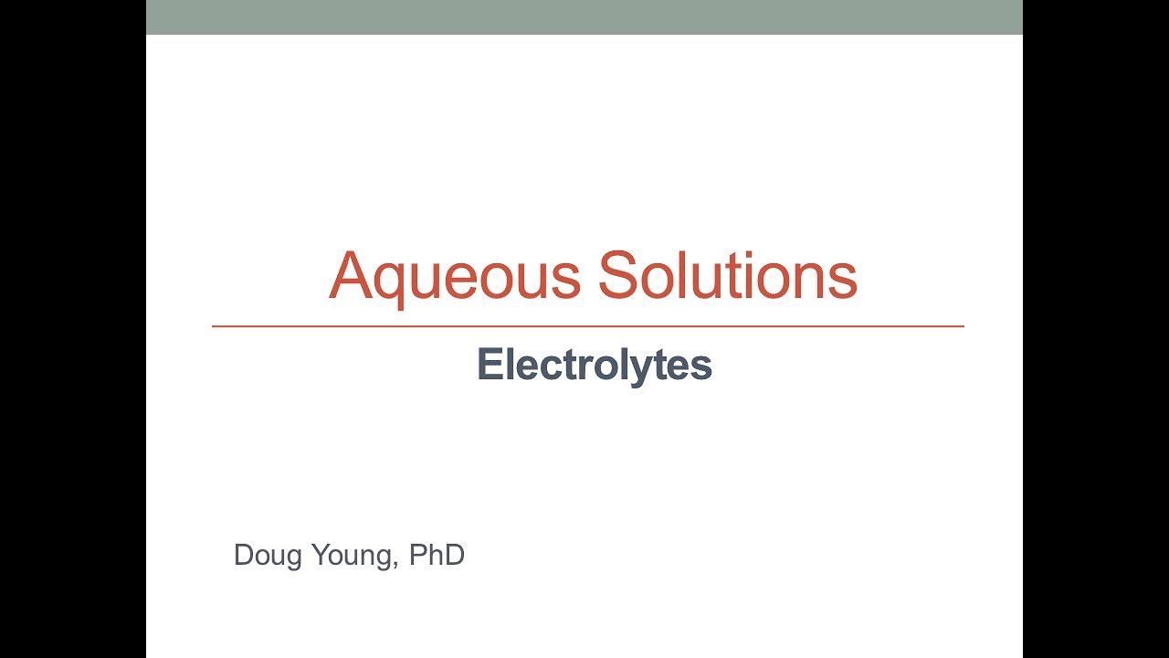 How to Identify Strong Electrolytes, Weak Electrolytes, and Non ...