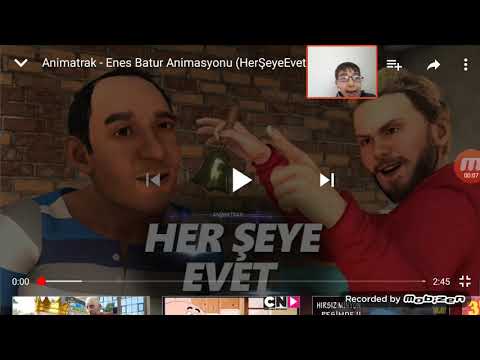 Enes batur (herşeye evet )animasyon una tepki