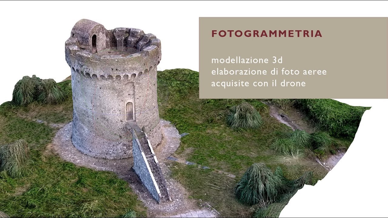 Fotogrammetria con drone e modellazione 3d - YouTube