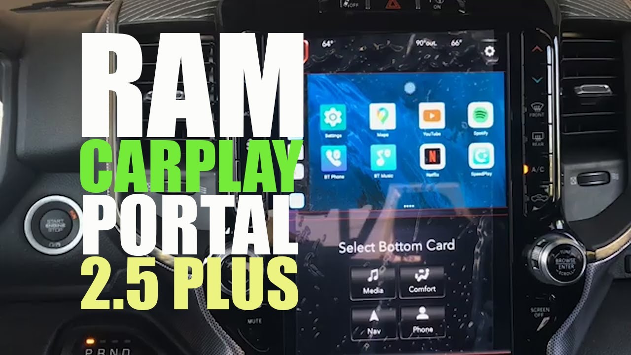 2018 - 2021 Ram carplay 2.5 plus upgrade - YouTube