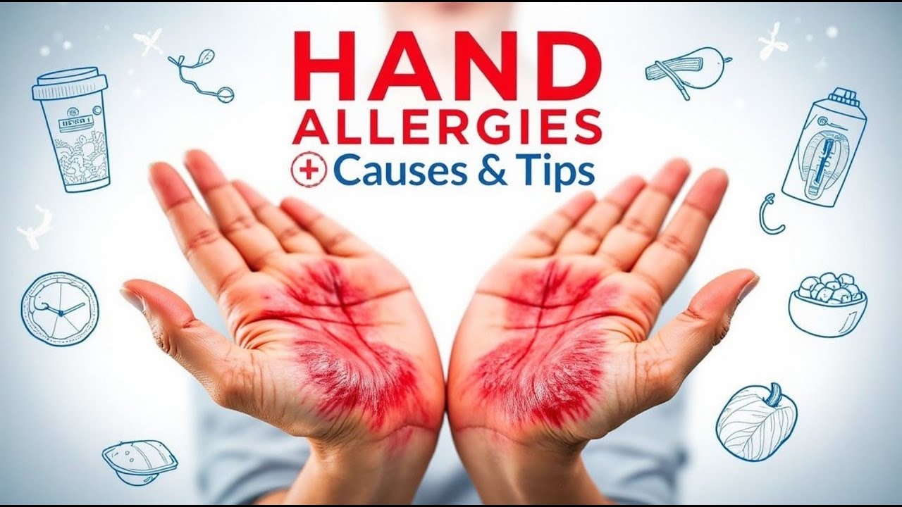 Hand Allergies: Causes & Management Tips - YouTube