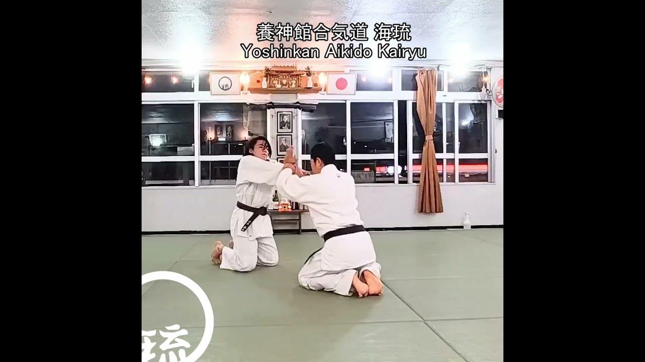 座技両手持ち肘締め（二）Suwari waza Ryote mochi Hijishime 2#shorts #aikido #martialarts #Jazz - YouTube